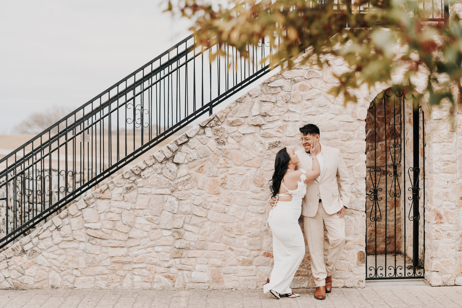 Adriatica villagE Engagement Photos | Gwen + David
