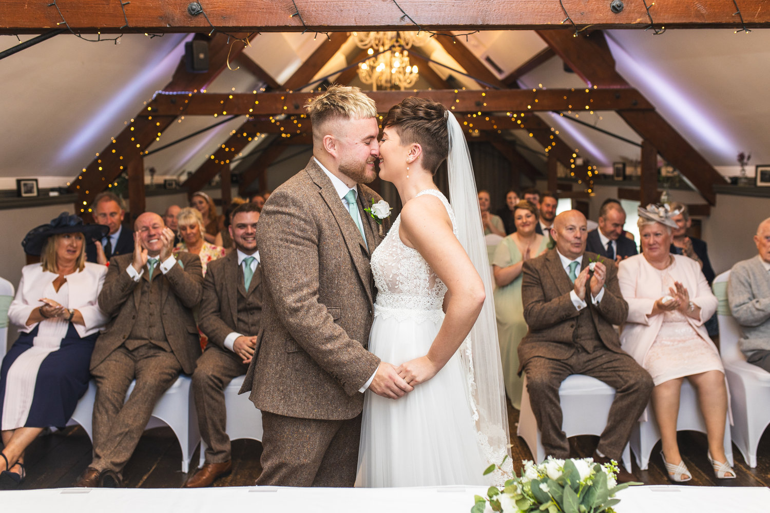 Celebrating Rob and Laura's Magical Day at The Barns in Cannock