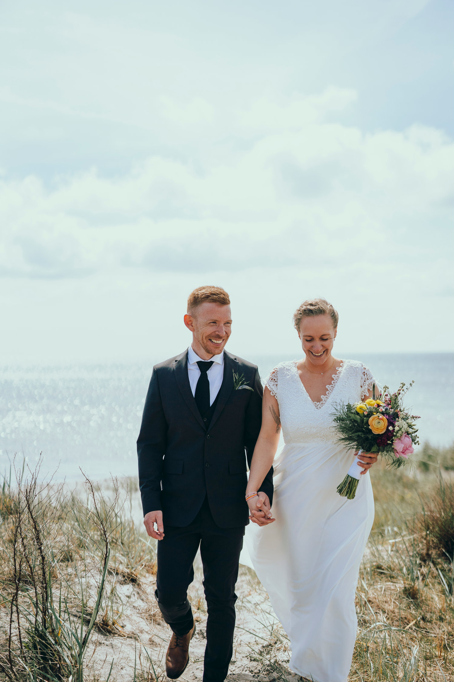 Ghita & Christian - Asaa Strand - Bryllup - Professionel fotograf Sune ...