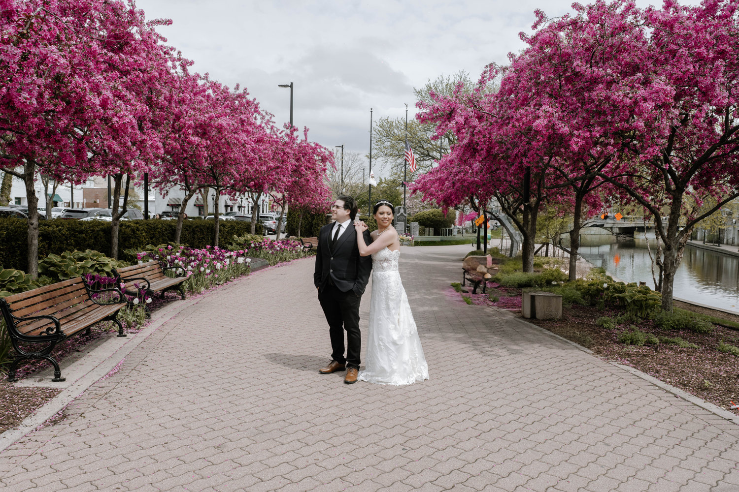 Ethereal Romance at The Naperville Riverwalk: A Dreamy Spring Wedding ...