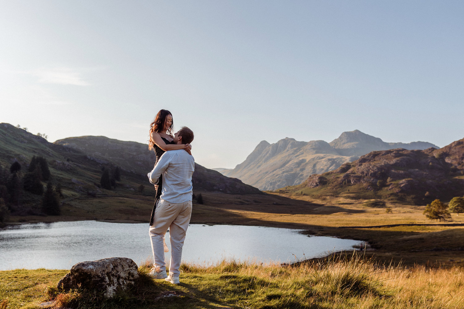 Lake District Engagement Shoot at Blea Tarn - Mark Battista Photography