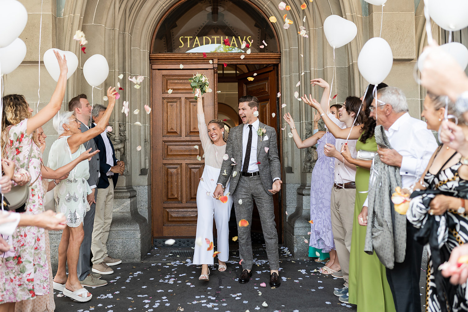 The One with the Zurich Courthouse Civil Wedding - MaxwellArt Photography