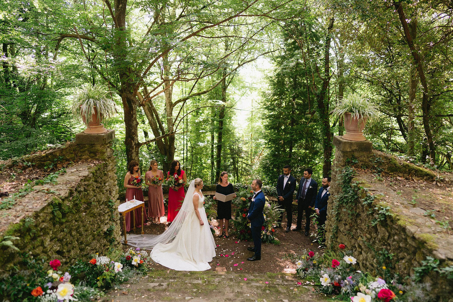 Destination Wedding in Tuscany: Symbolic Ceremony at Villa di Striano ...