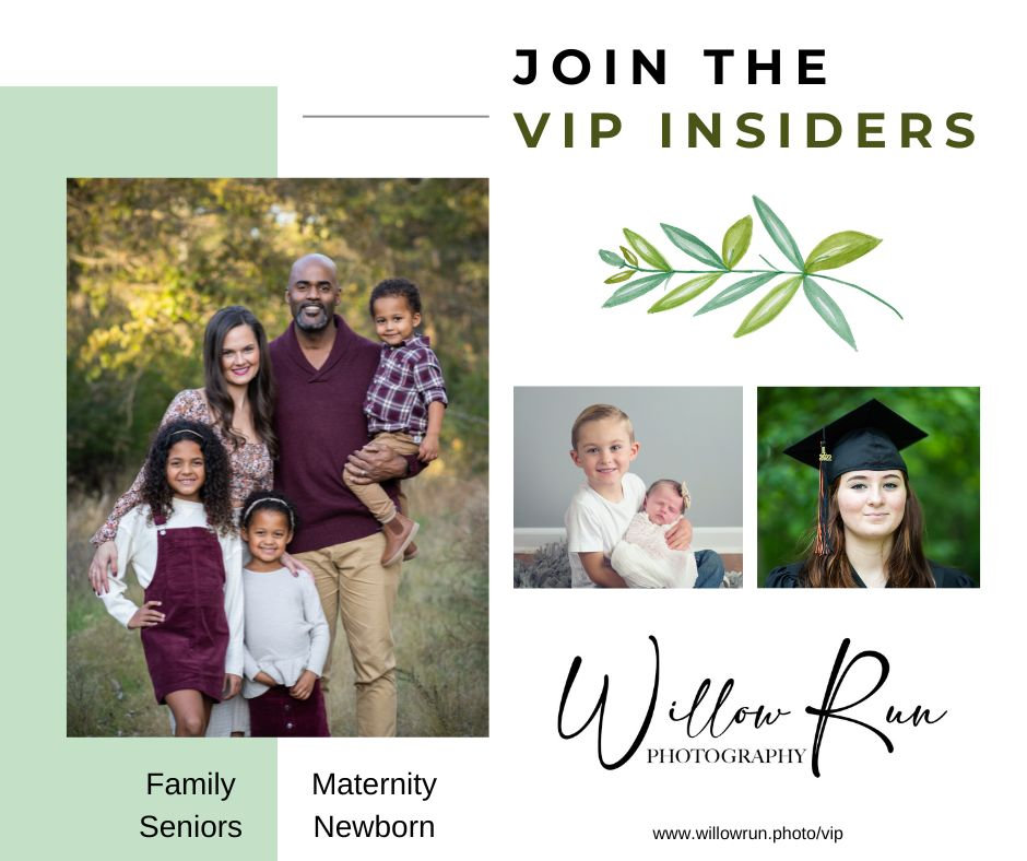 VIP Insiders - Willow Run Photography