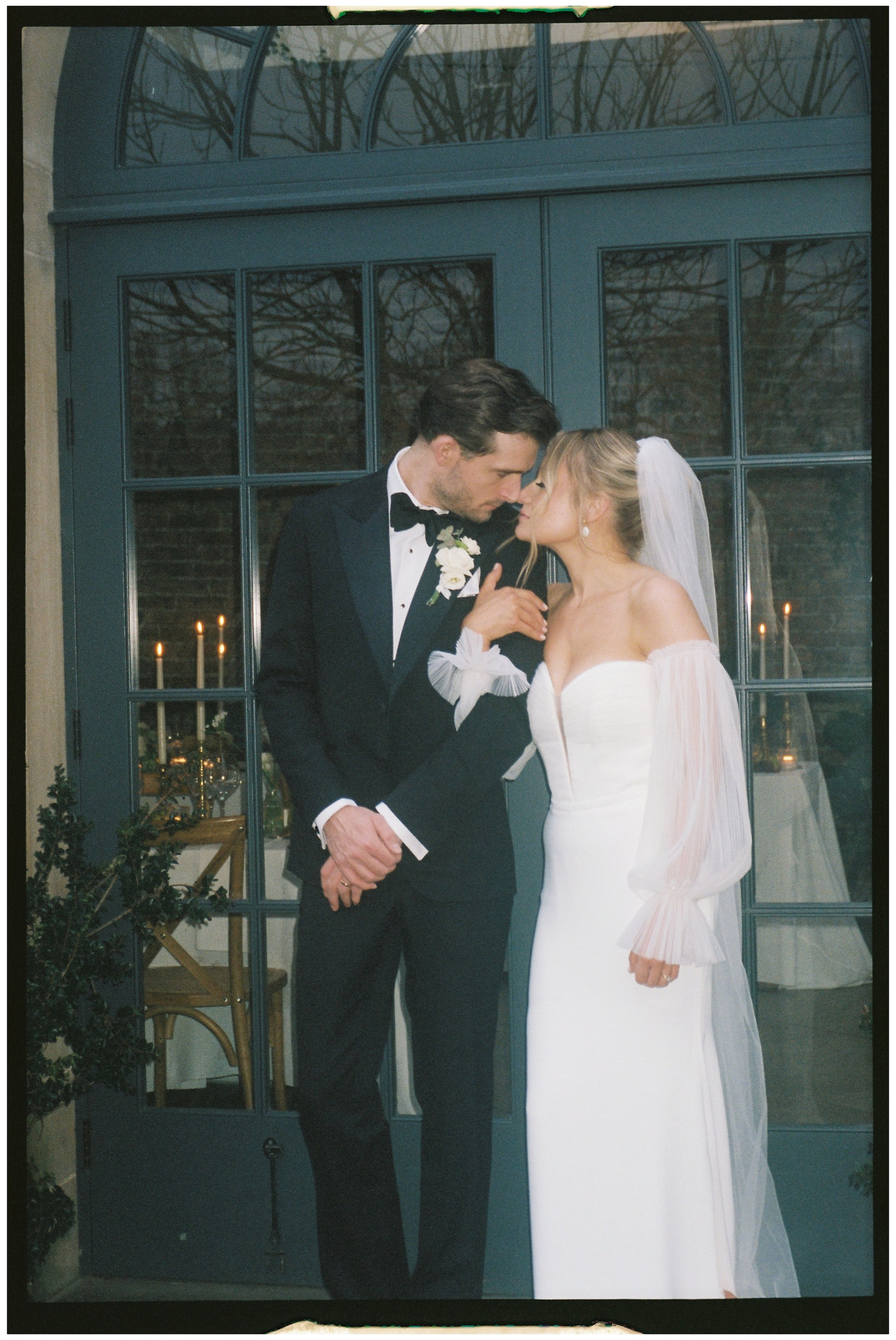 Katie & Karl's romantic candlelit wedding at The Fig House, Middleton ...