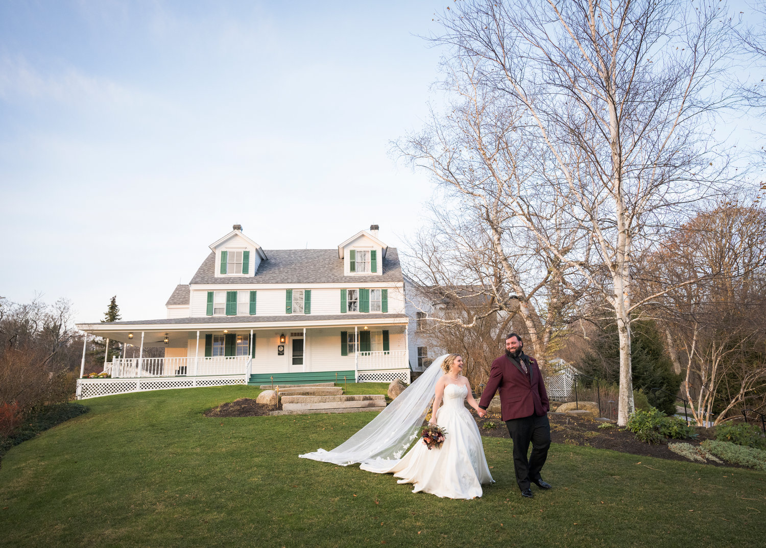 Fall Wedding- Holy Rosary Church in Westminster & Harrington Farm in ...