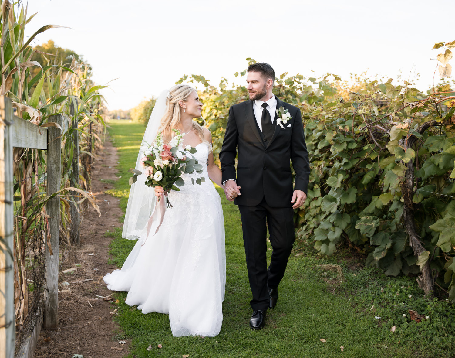 Larissa and Greg's Fall Wedding At Becker Farms - Buffalo & Rochester ...