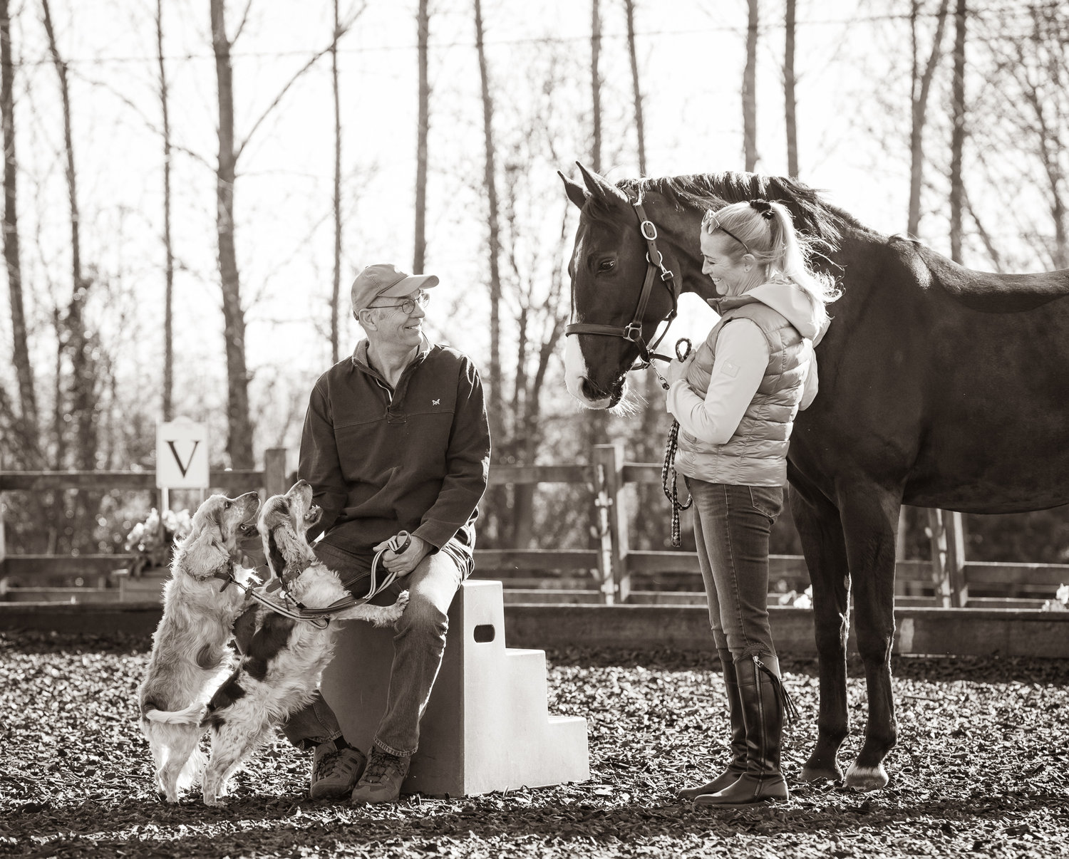 Jane & Evie - Imogen Moon ABIPP - Equine & Dog Photographer In Derbyshire