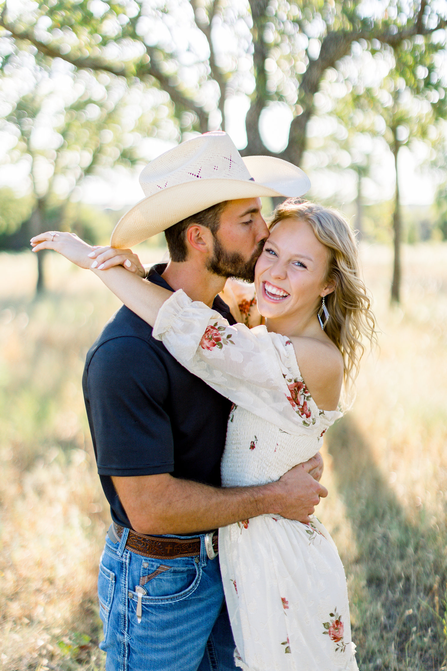 Alexis & Carson's Dreamy Engagement Session at the Ranch - Maddison ...