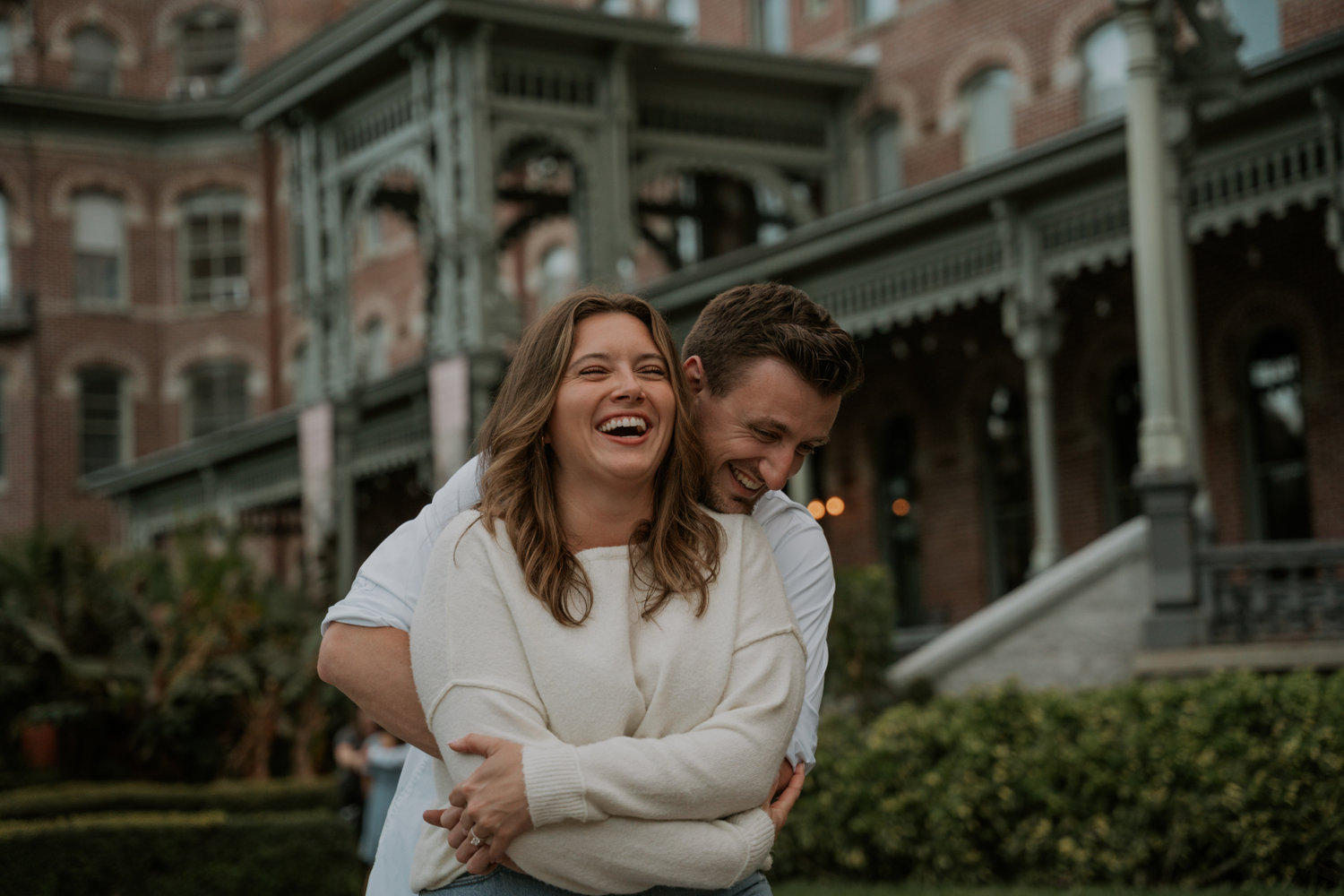 Alex and Ethan's Engagement Session at the University of Tampa - Denise ...