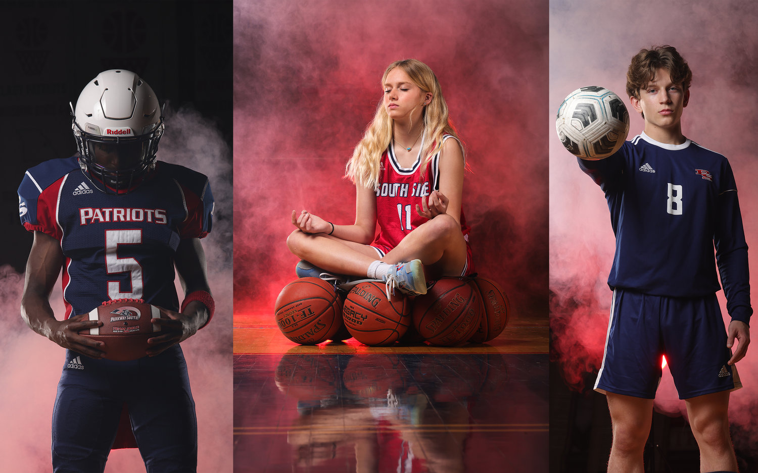 Media Day Sports Photography - Pose Photography