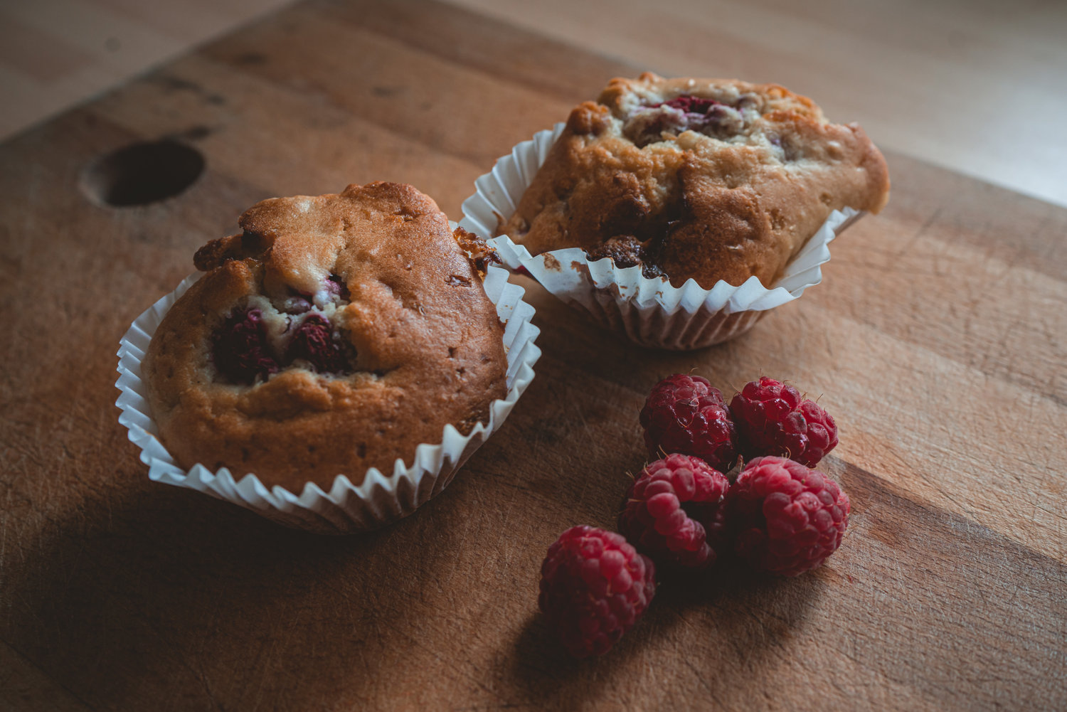 Recipes: Wild Raspberry Muffins - The Grizzly Forager: The Definitive ...