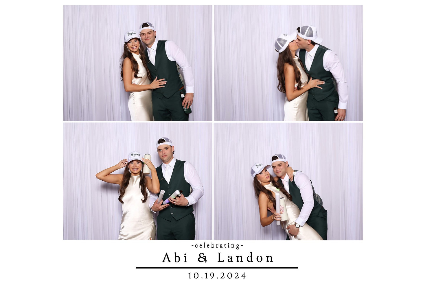 Photo Booth Fun: Abi + Landon | Ponchatoula Photo Booth - Art + Soul ...