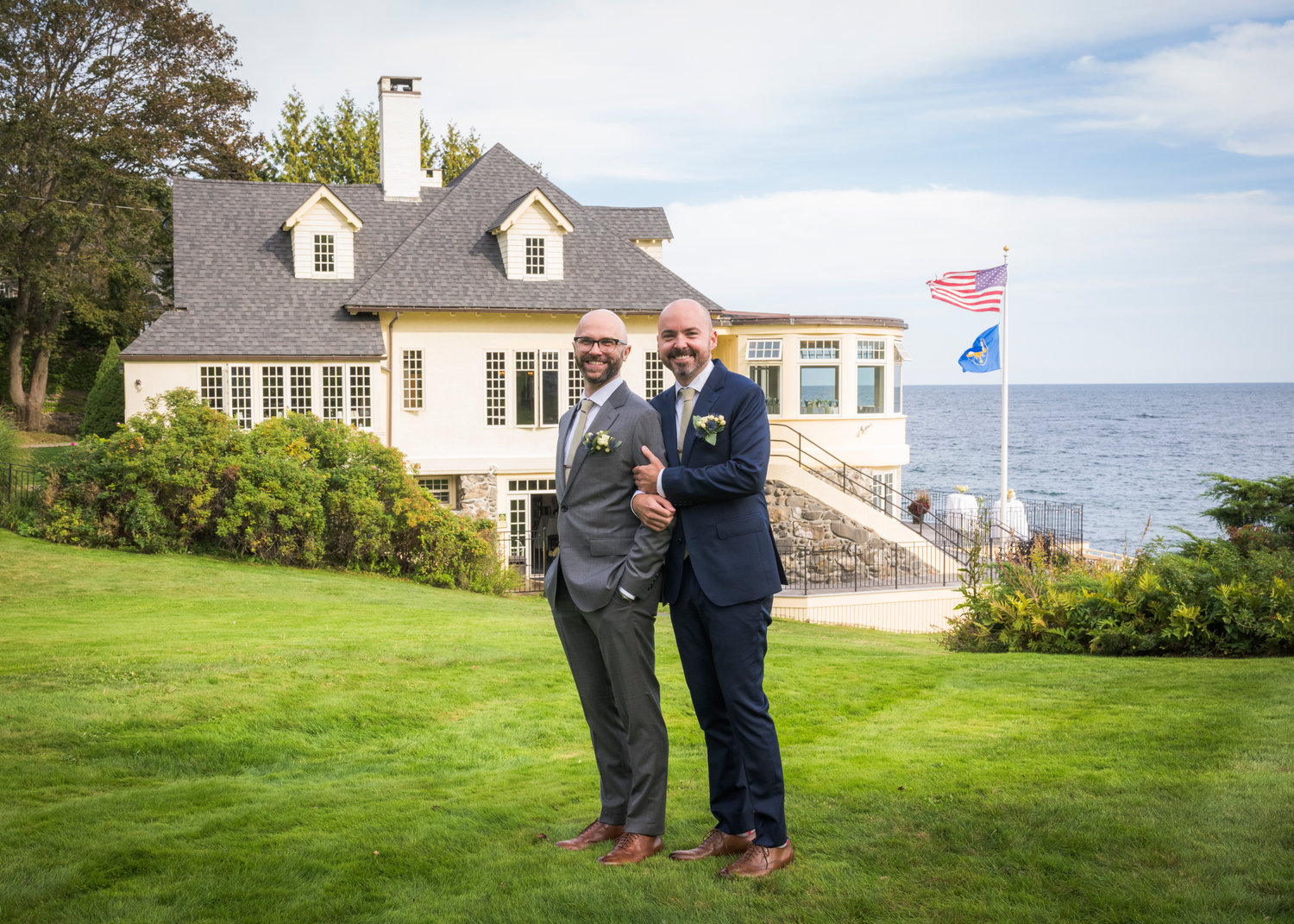 Fall Wedding- York Harbor Reading Room- York, ME- Gerry & Michael - Joe ...