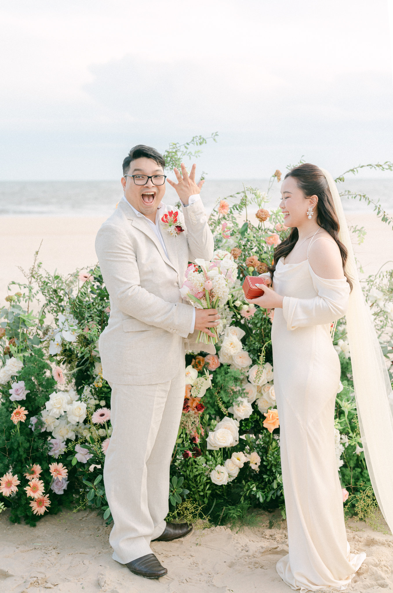 Sneak Peek - Le & Phuc Intimate Beach Wedding in Melia Ho Tram - andrewnguyenatelier.com