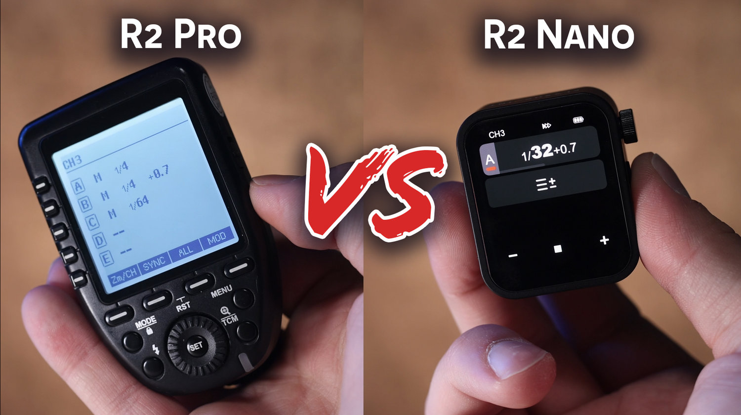 Transmitter showdown: R2 Pro VS R2 Nano - Travis Brooks Photography