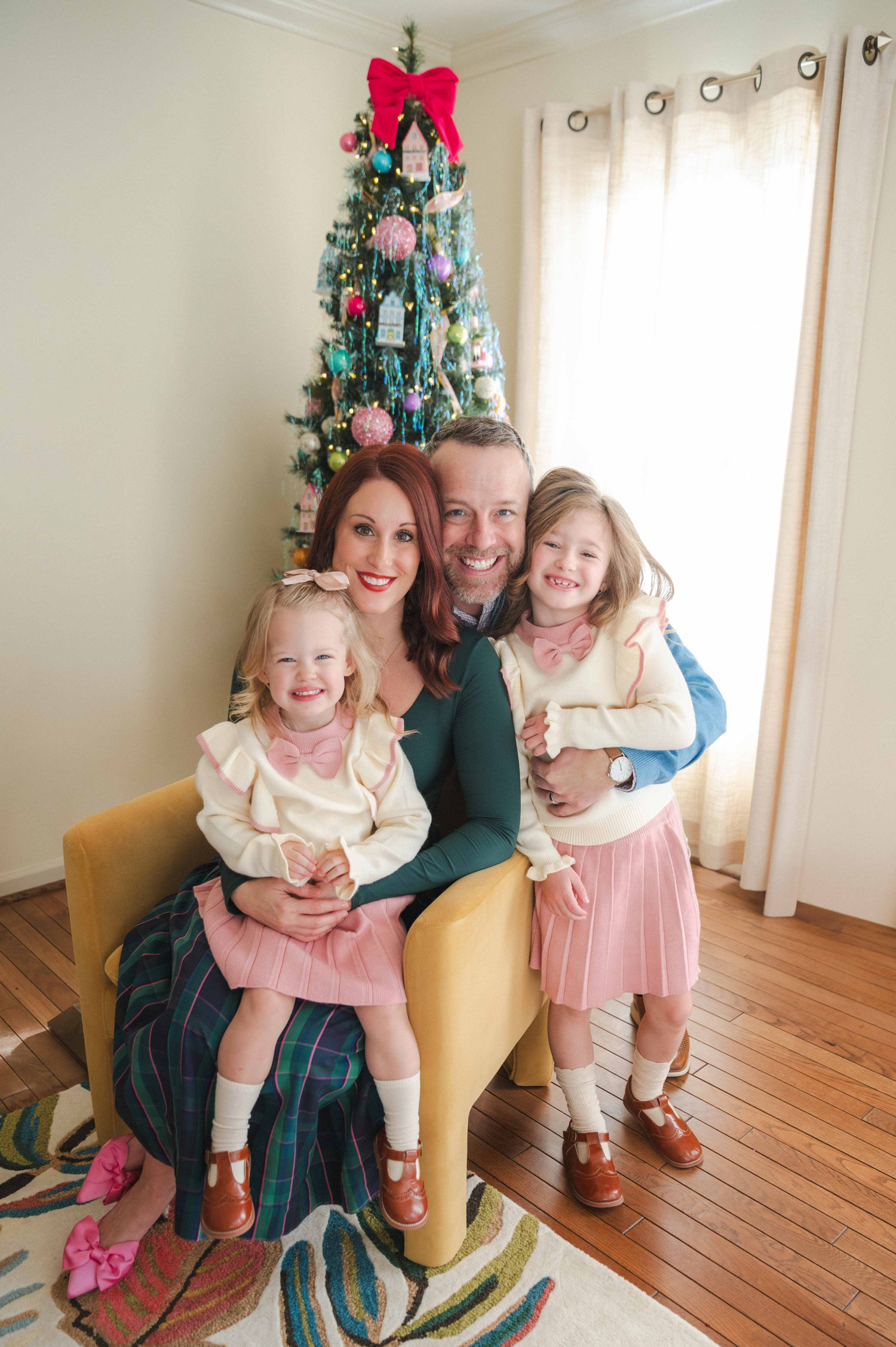 A Colorful Christmas in Hollidaysburg, PA - Kenzie Phelps Photography