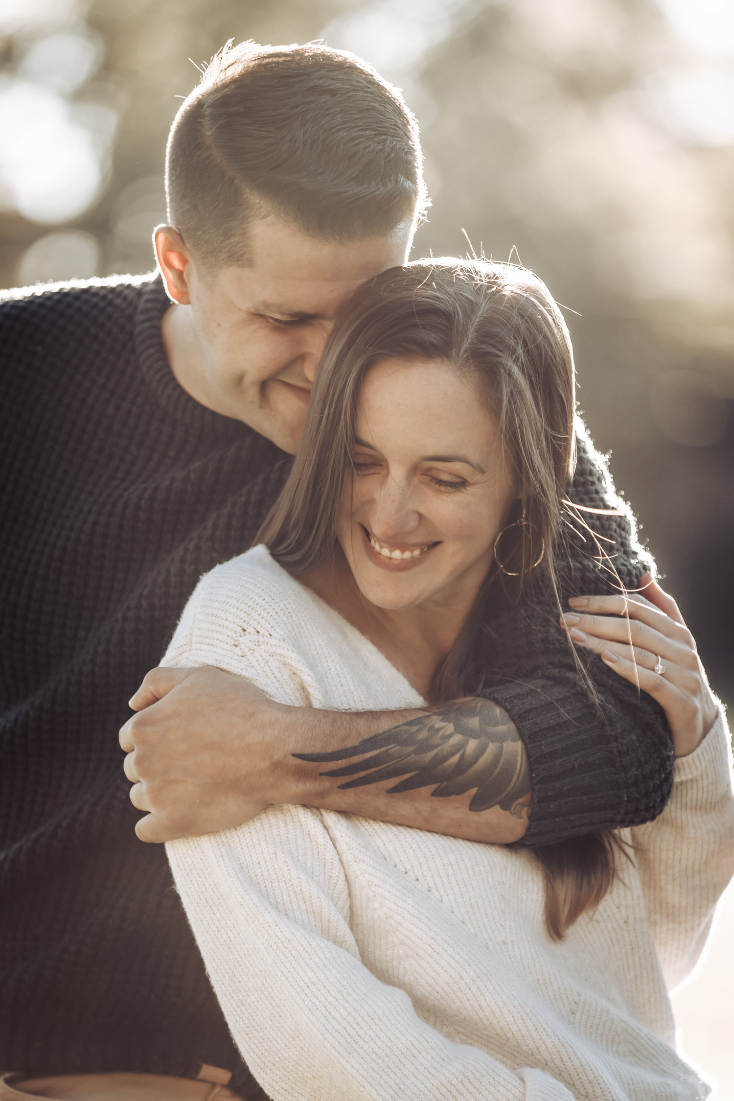 city-park-romantic-fall-engagement-session-new-england-fun-couple ...
