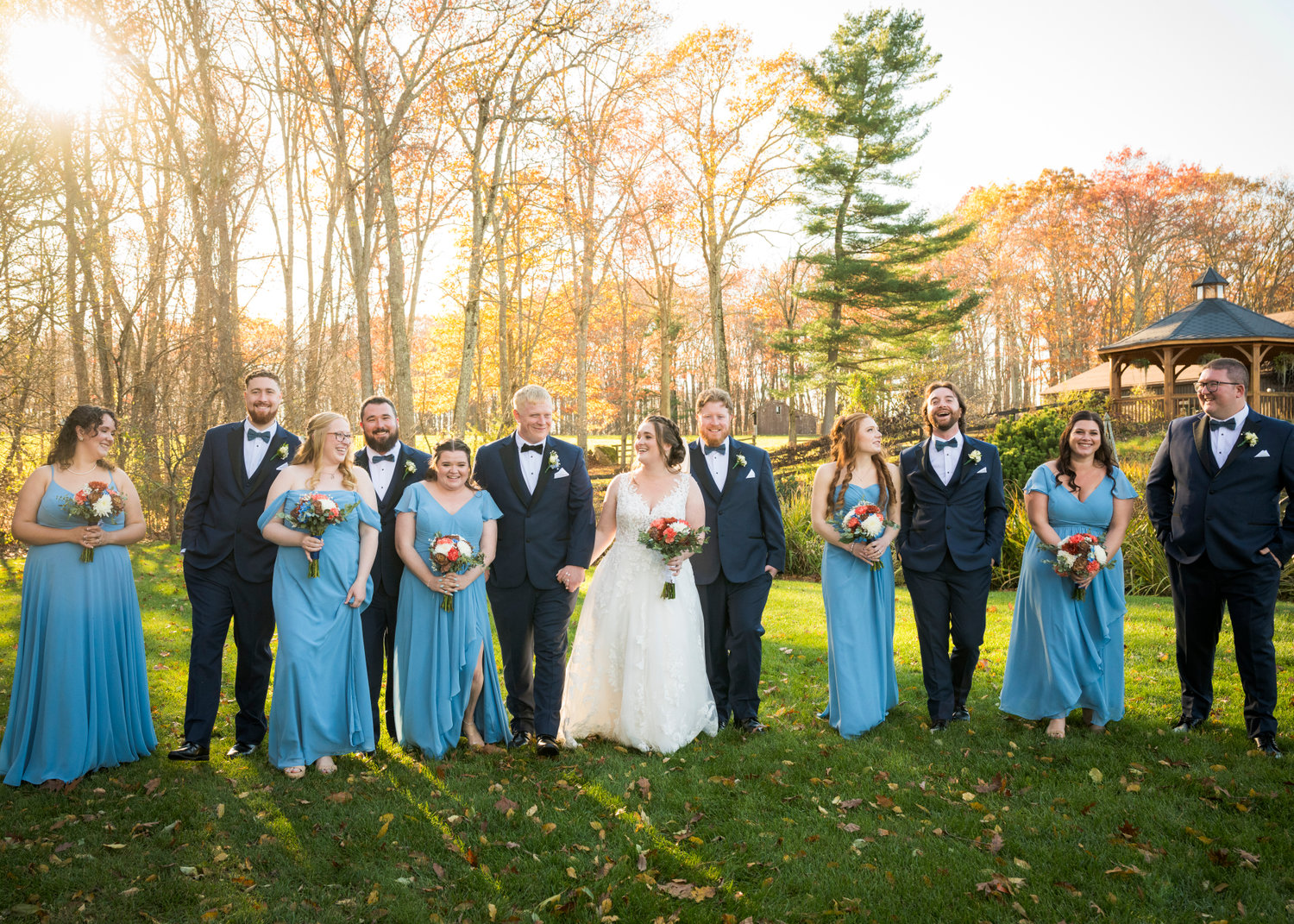Fall Weddings at Fern Hill Barn - Hemlock & Birch Studios
