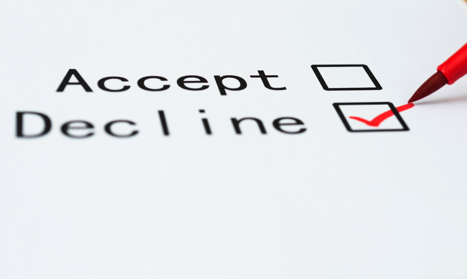 Insurance Decline Form - South Strand Life Travel