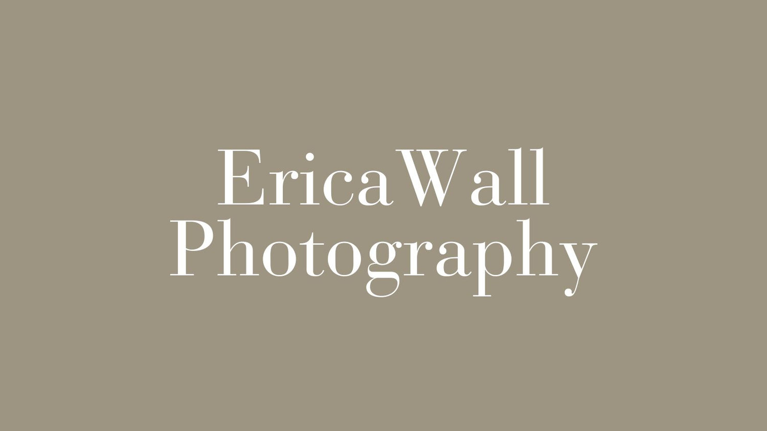 Erica Wall Photography