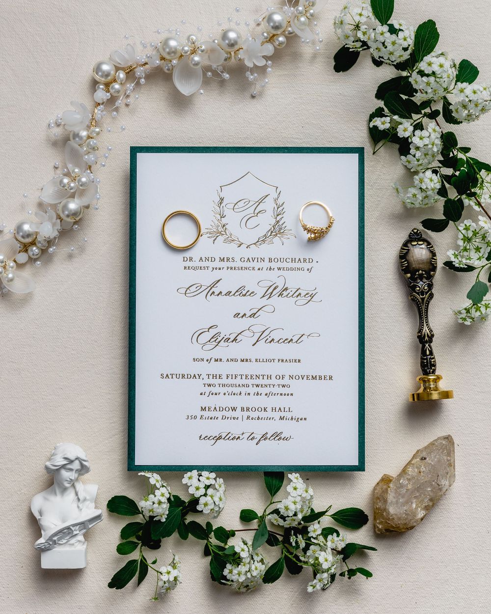 7 Elegant Wedding Invitation Designs - Victoria Natale Photography