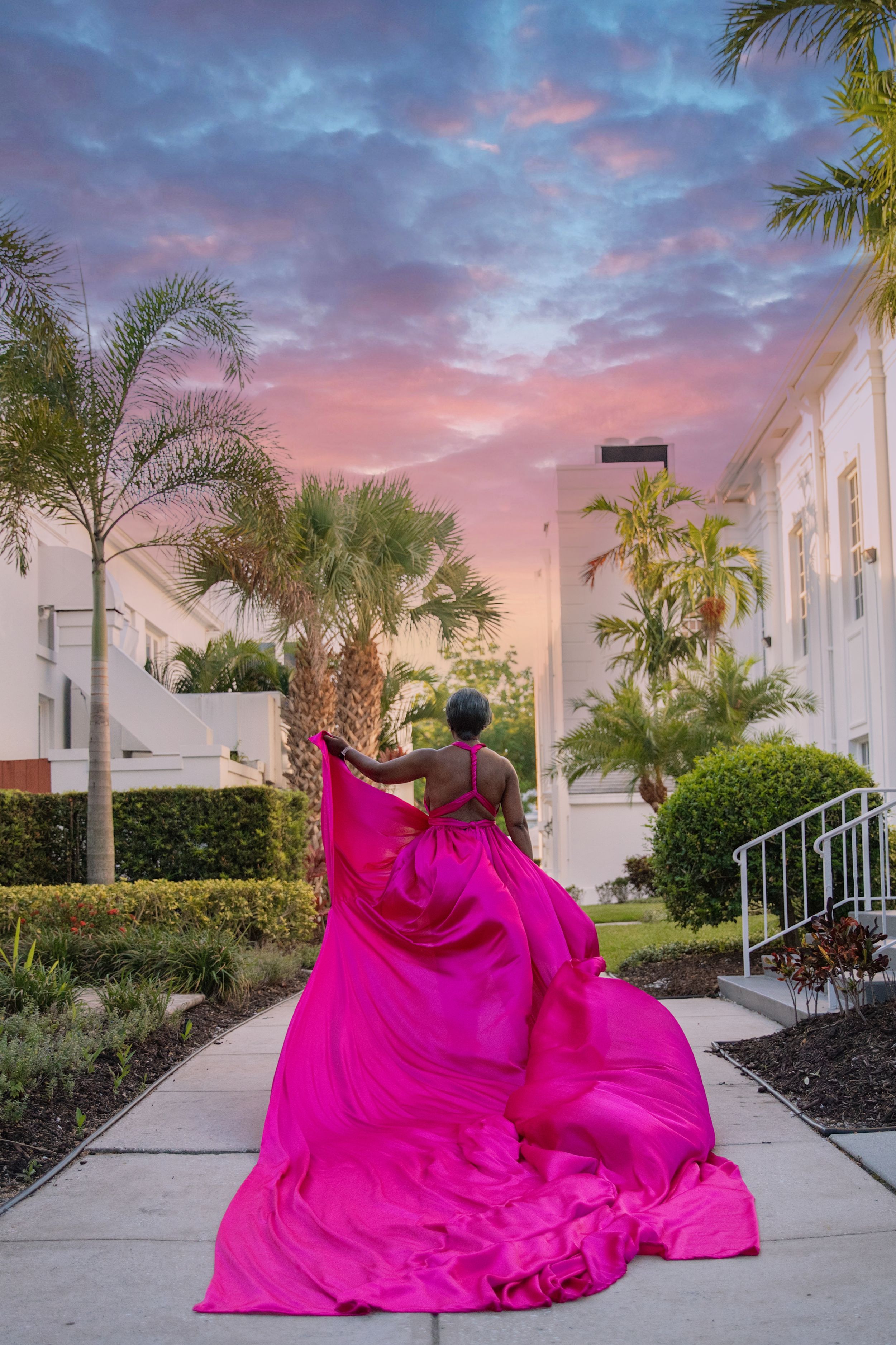 The Incredible Flying Dress Photoshoot - My Flying Dress Photo | Flying ...